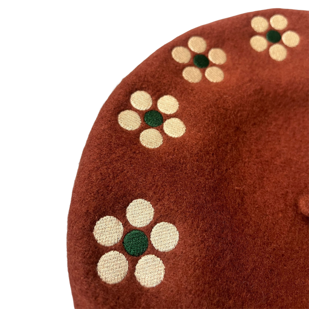 Embroidered Barro Beret