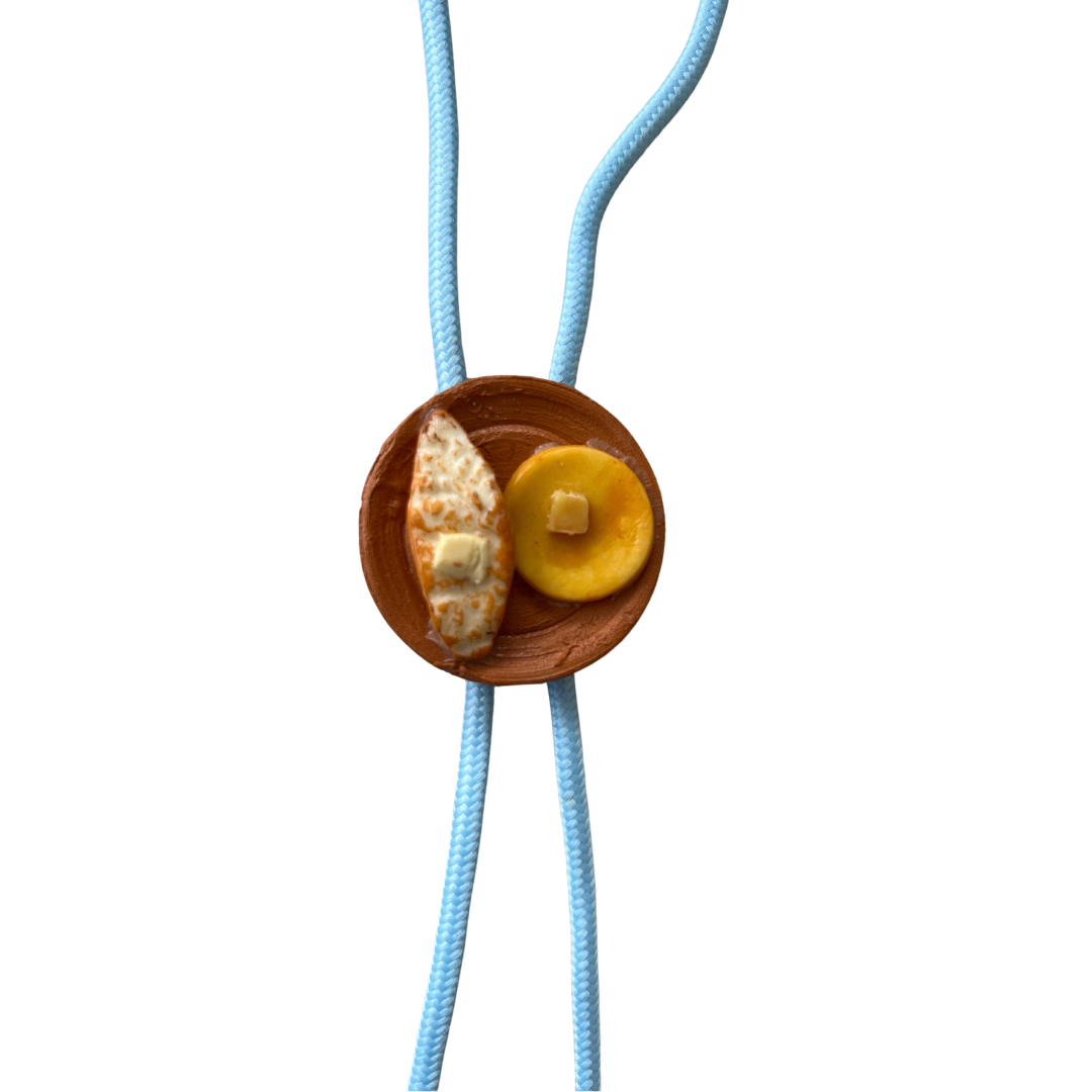 Pan Dulce Light Blue Bolo Tie