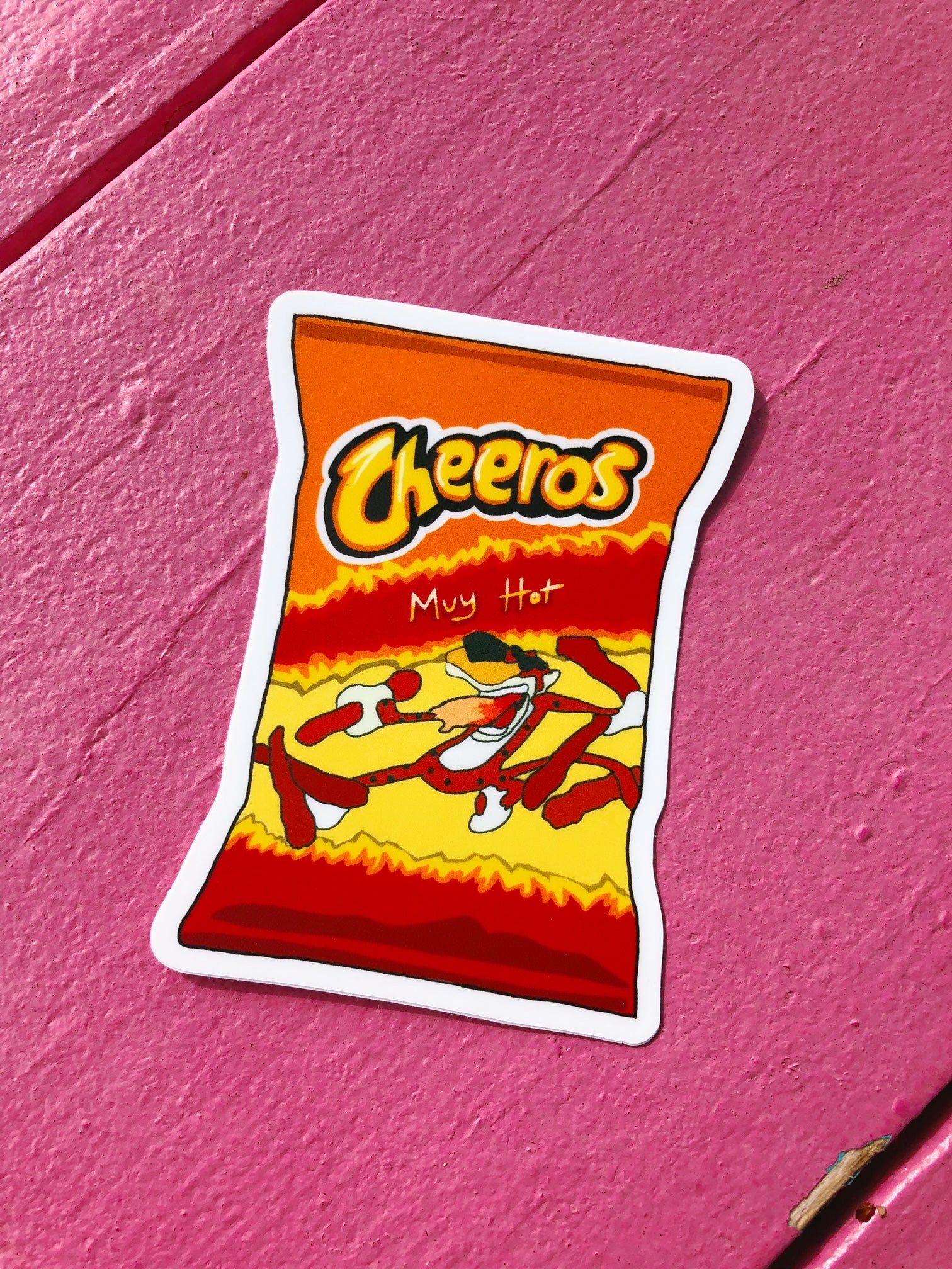 Hot Cheetos Sticker